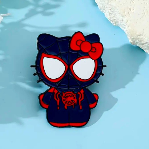 Other | Hello Kitty Marvel Spider Kitty Pin | Poshmark